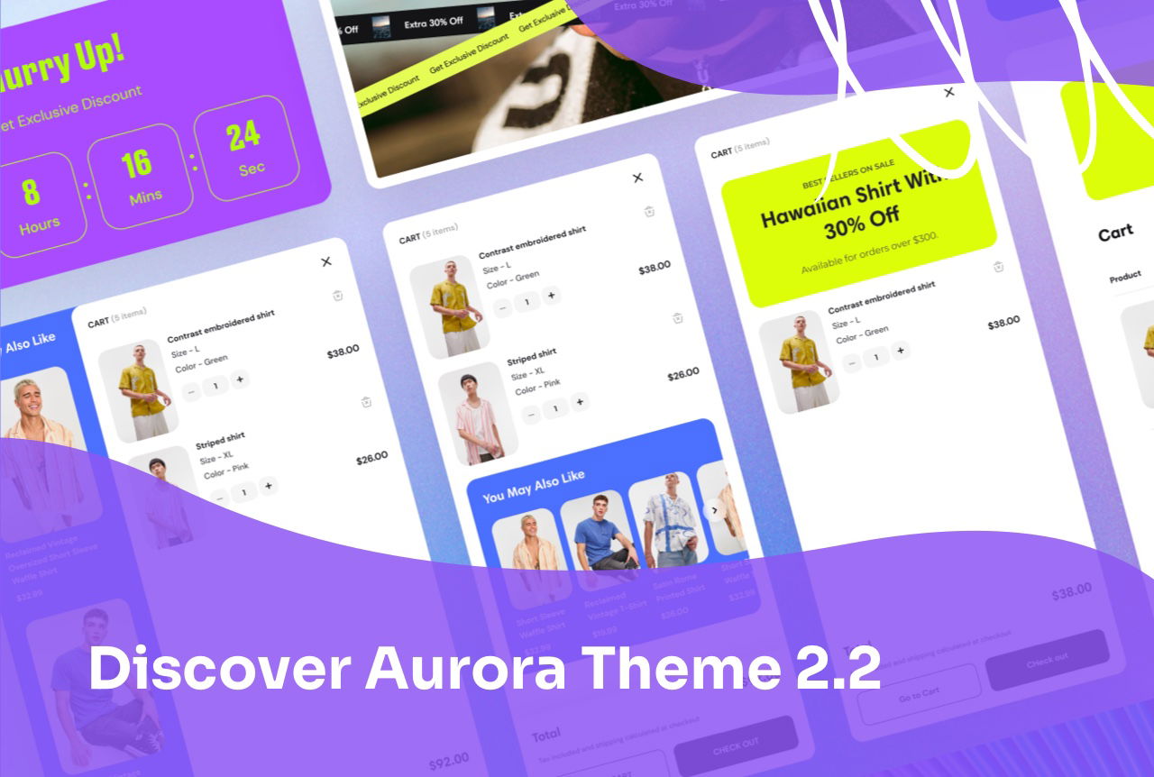 Stay Up to Date with the Aurora Theme Updates | Getsitecontrol