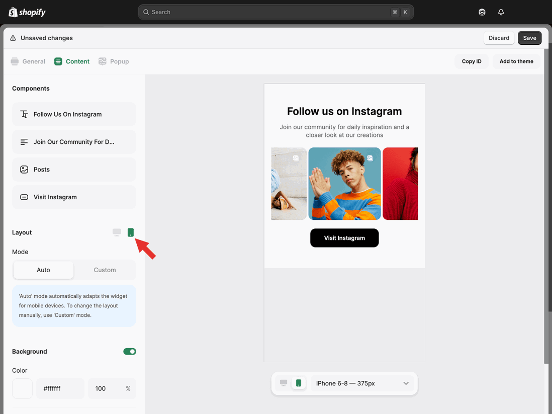 How To Add Instagram Feed To Shopify for Free (Plus Examples)