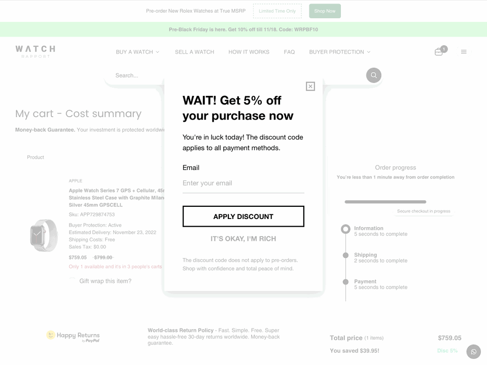 3 Examples of Abandoned Cart Discounts to Try in Your Store