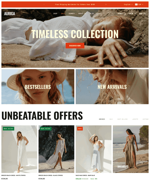 32 High-Converting Shopify Themes Under $320