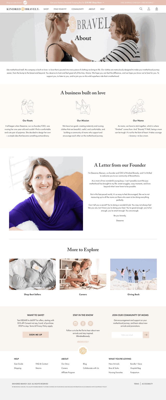 How to Craft a Winning Shopify About Page: Tips & Examples