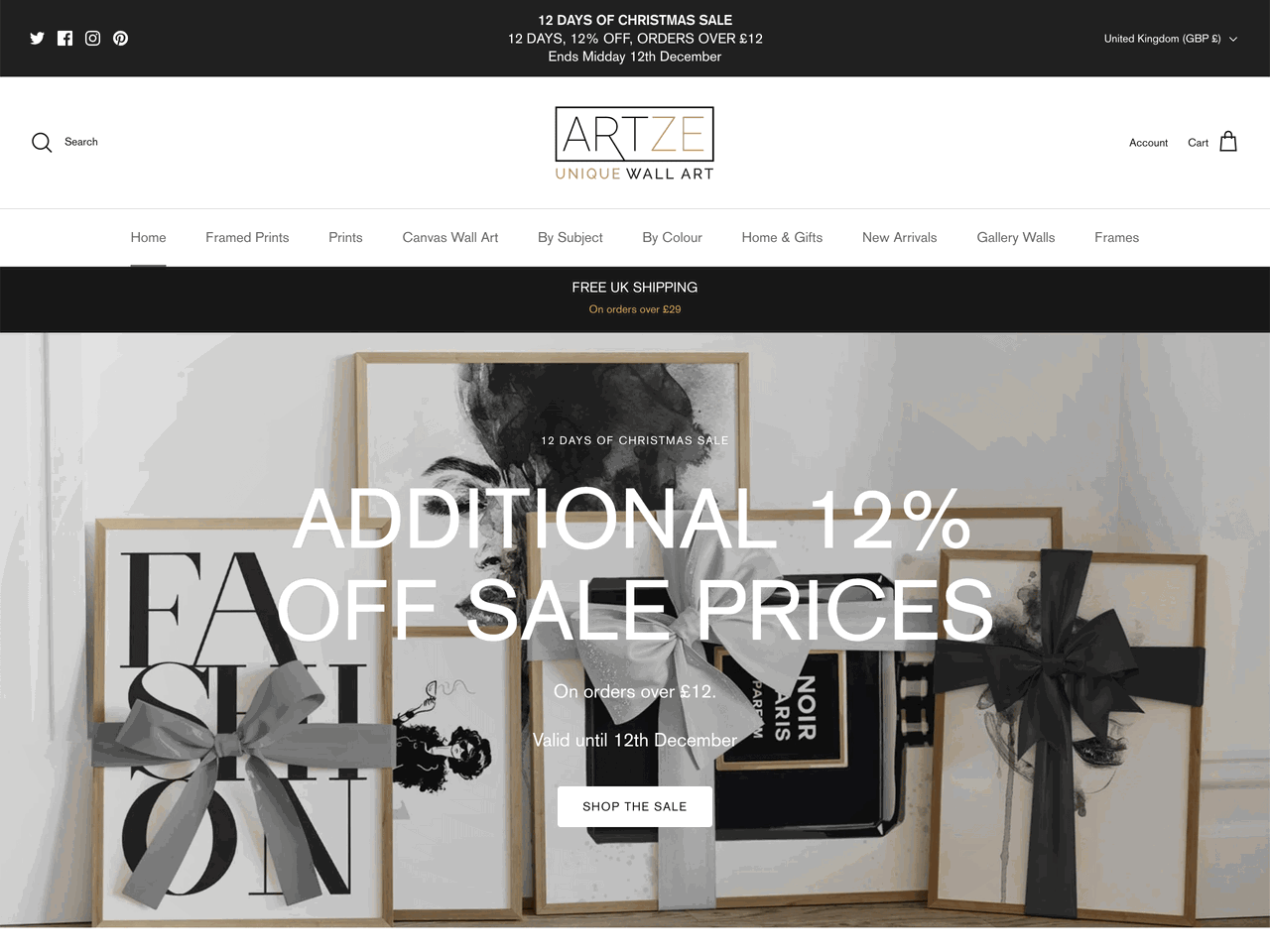 7 Successful Shopify Art Store Examples to Inspire Your Own