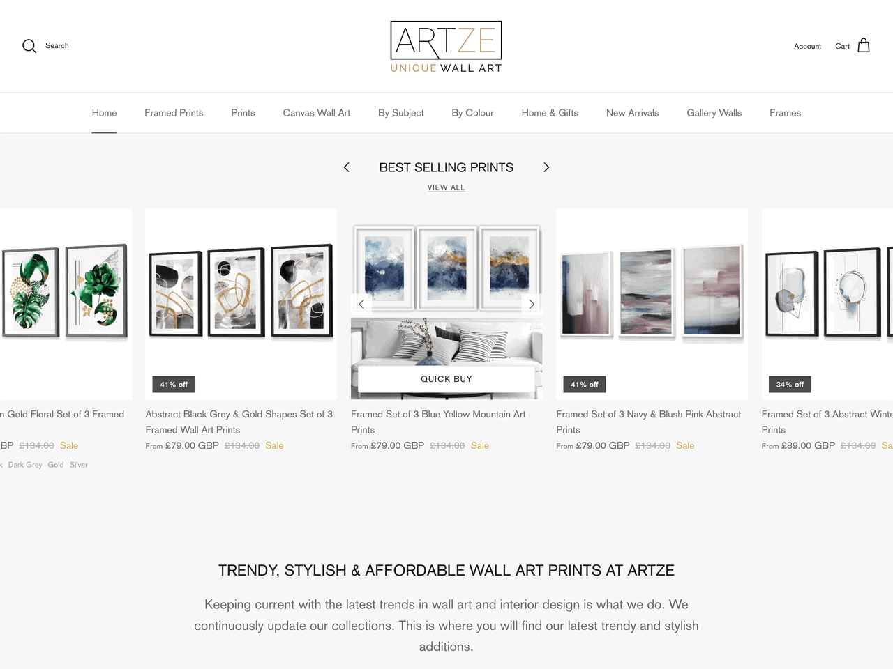 7 Successful Shopify Art Store Examples to Inspire Your Own