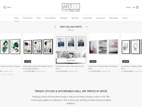7 Successful Shopify Art Store Examples to Inspire Your Own