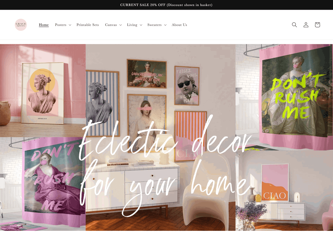 7 Successful Shopify Art Store Examples to Inspire Your Own