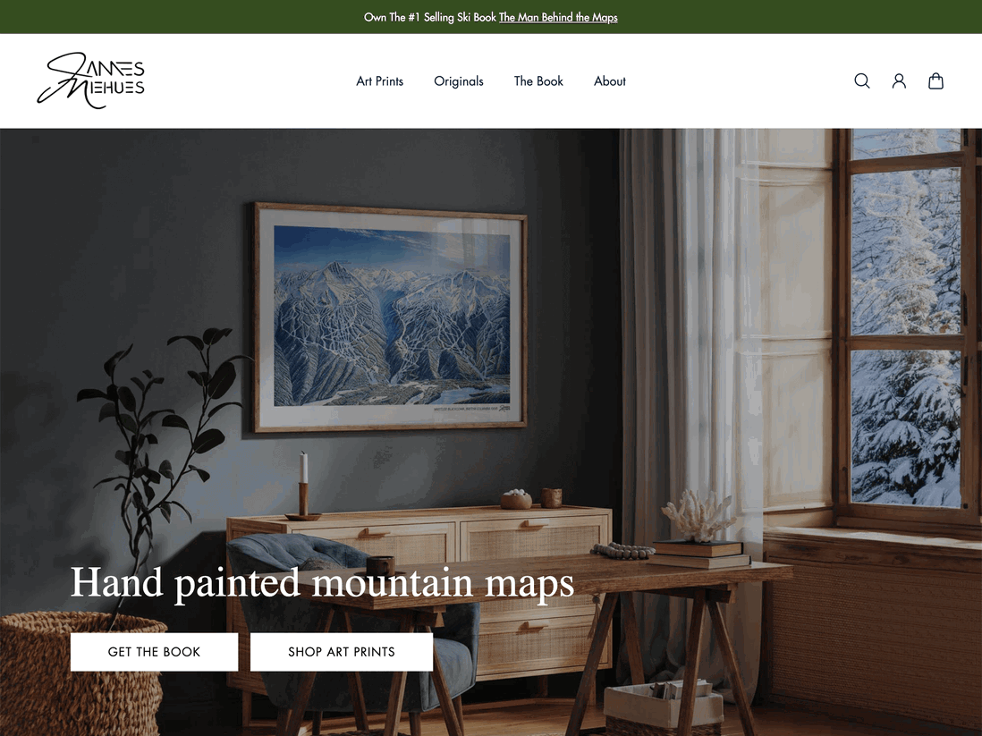 7 Successful Shopify Art Store Examples to Inspire Your Own