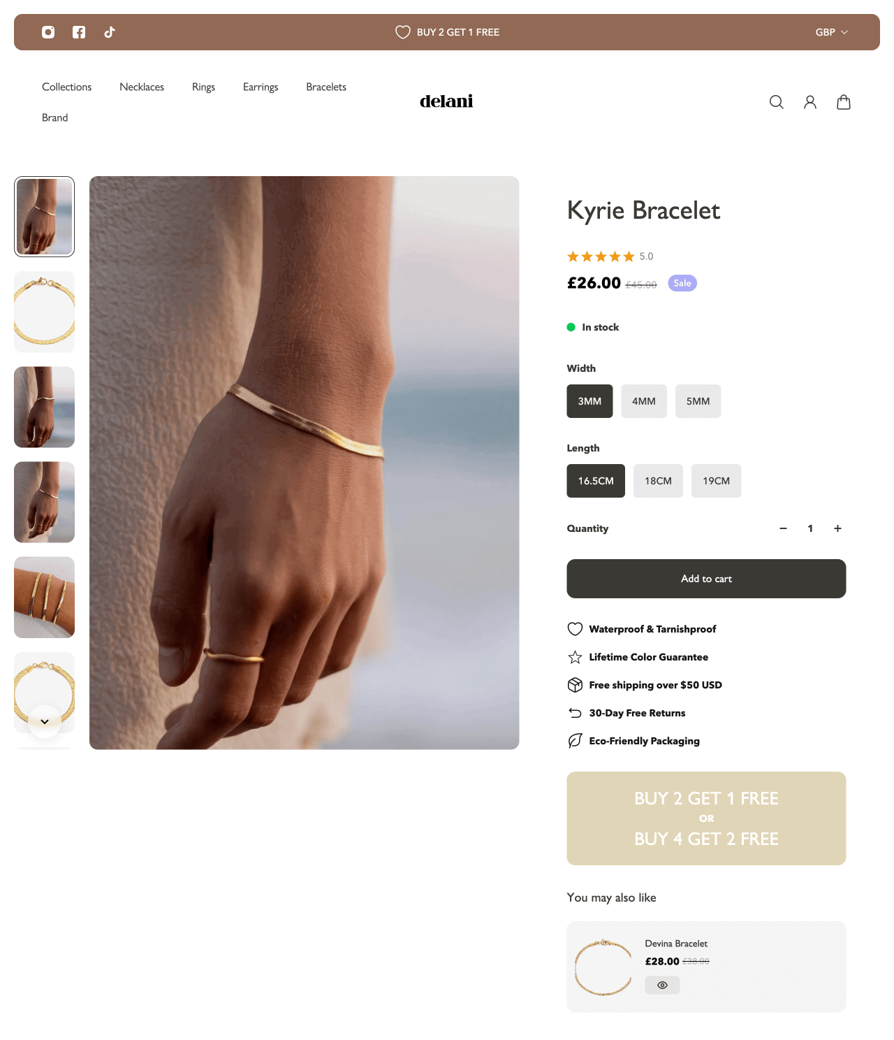 10 Stunning Shopify Jewelry Store Examples to Inspire Your Own
