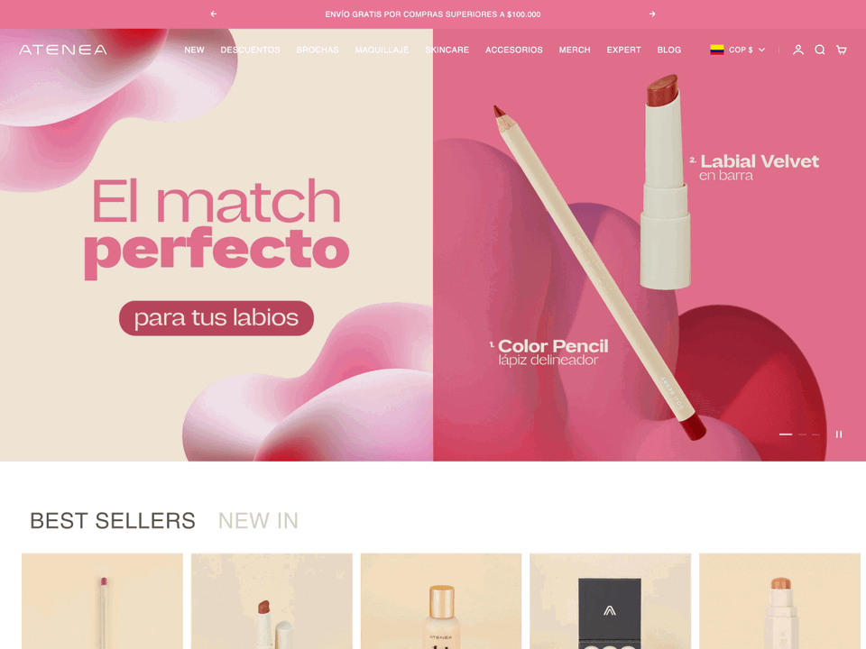 8 Stunning Shopify Themes for Beauty Products (and Stores Using Them)