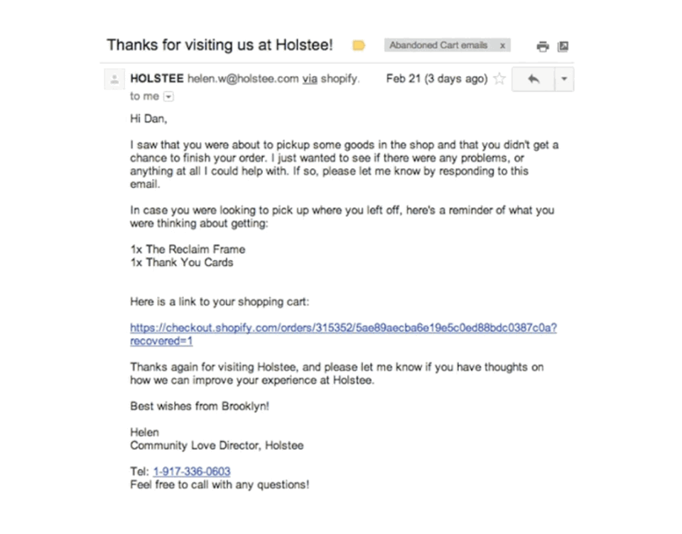 How to Write Epic Abandoned Cart Emails (+Templates)