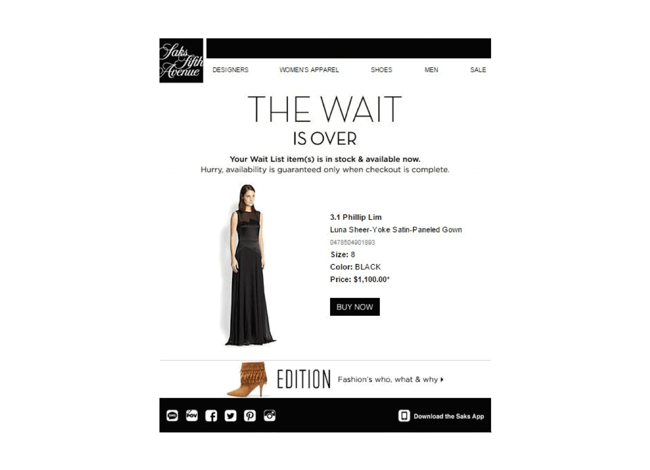 12 Examples of Back-in-Stock Emails, and How to Write Your Own