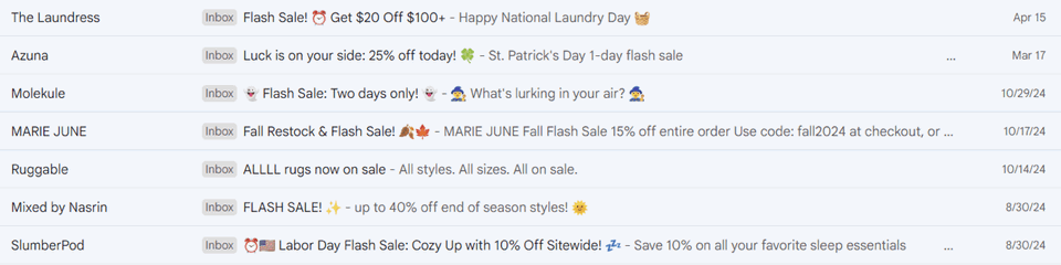 7 Flash Sale Email Examples + Templates You Can Use