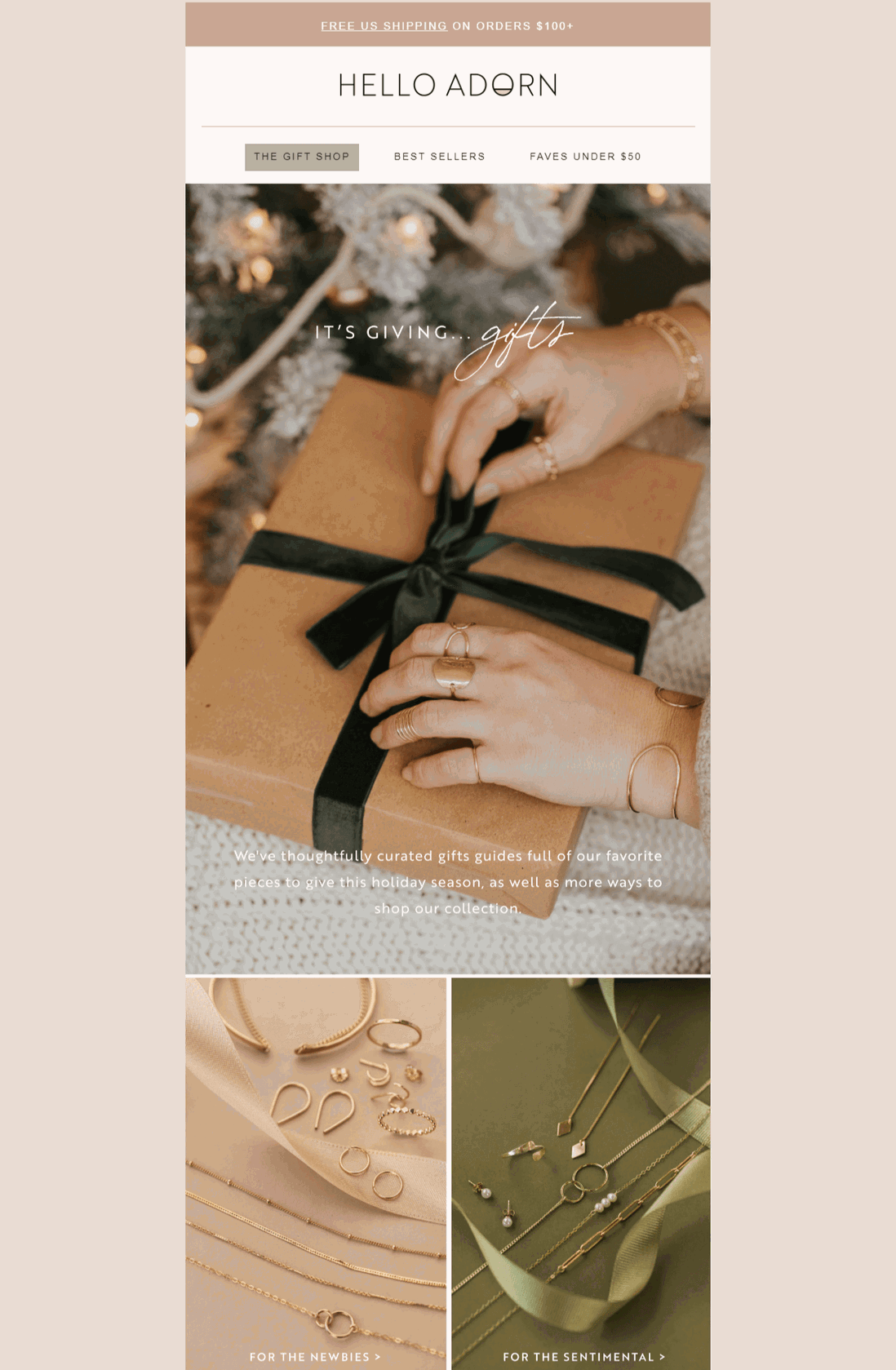 22 Gift Guide Email Examples for 2025 (+ Free Templates)