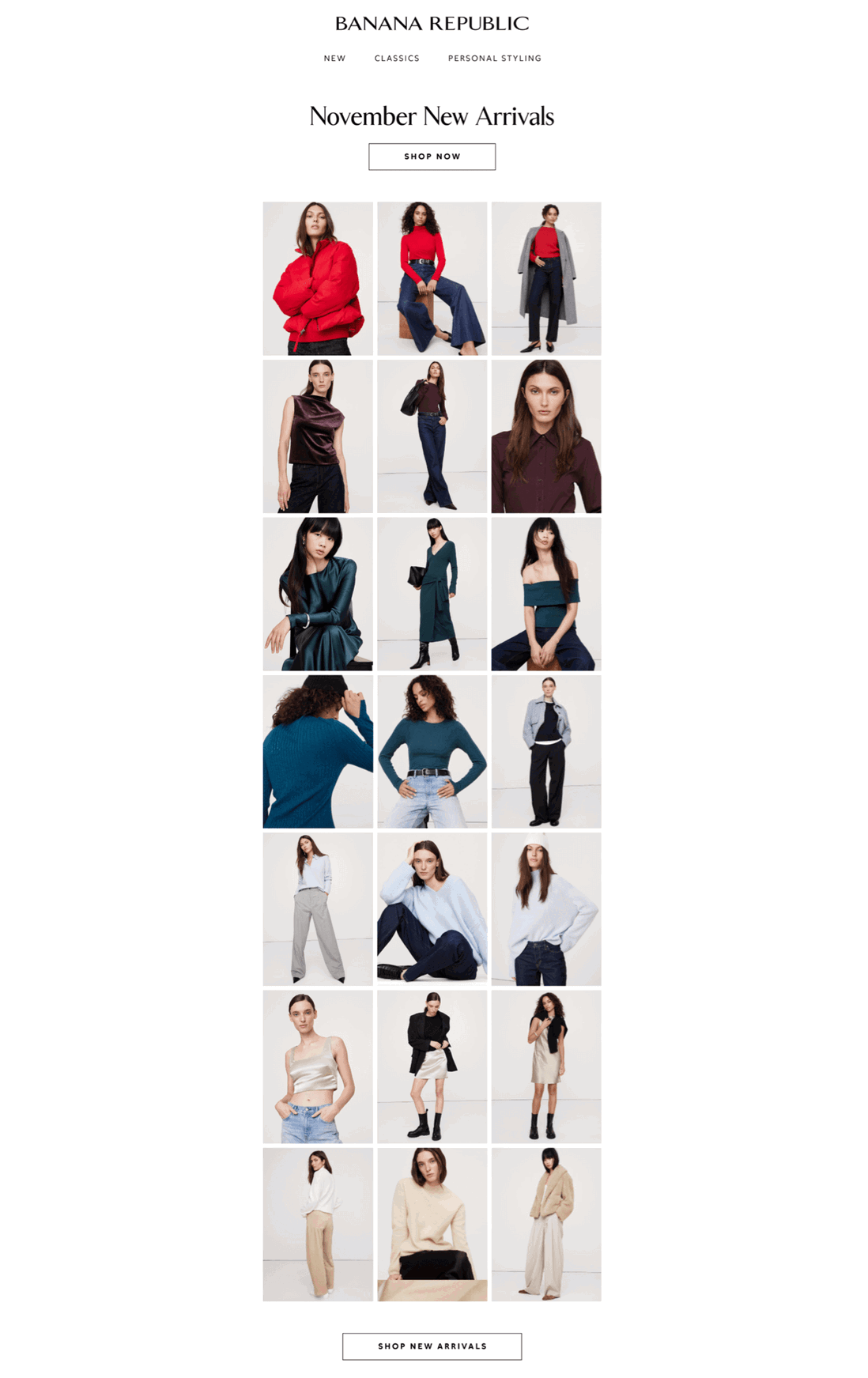 12 New Arrivals Email Examples You Can Replicate (+ Templates)