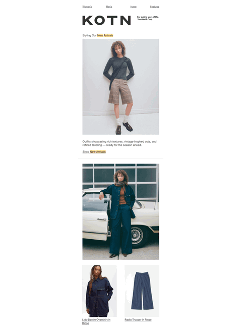 12 New Arrivals Email Examples You Can Replicate (+ Templates)