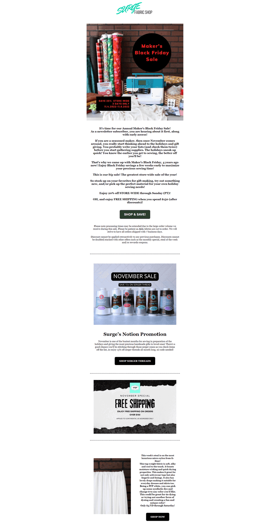 13 Stunning Promo Newsletter Examples for Fashion Brands