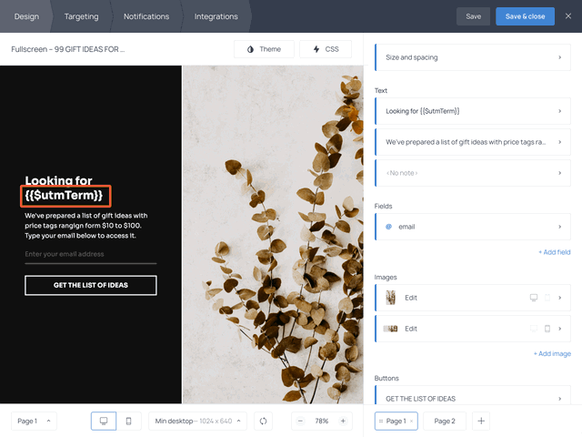 How to Use Dynamic Text on Website Popups — Getsitecontrol
