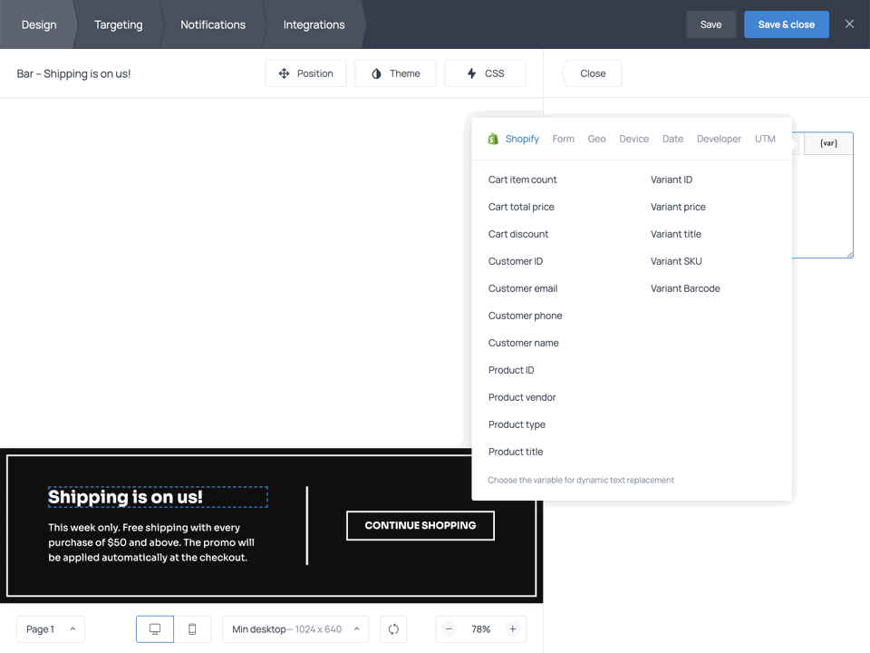 How to Use Dynamic Text on Website Popups — Getsitecontrol