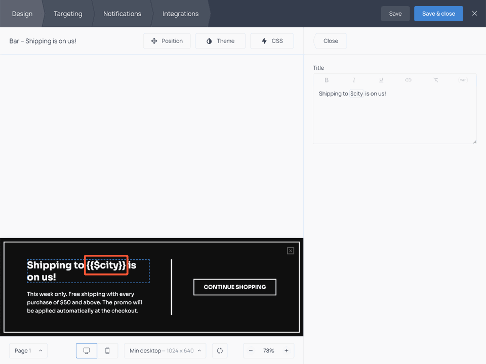 How To Use Dynamic Text On Website Popups — Getsitecontrol