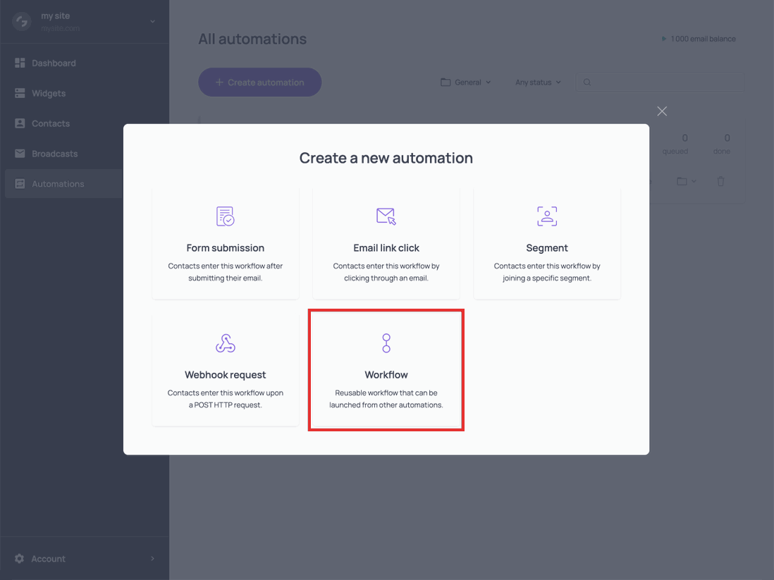How to build a welcome email sequence in Getsitecontrol