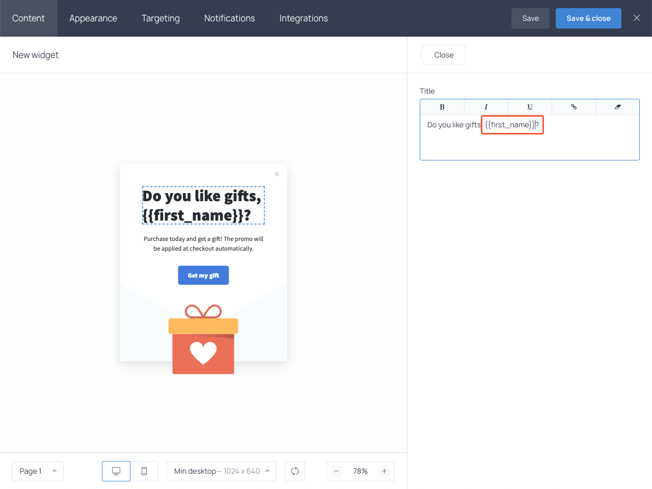 How to use Getsitecontrol widget API | Getsitecontrol