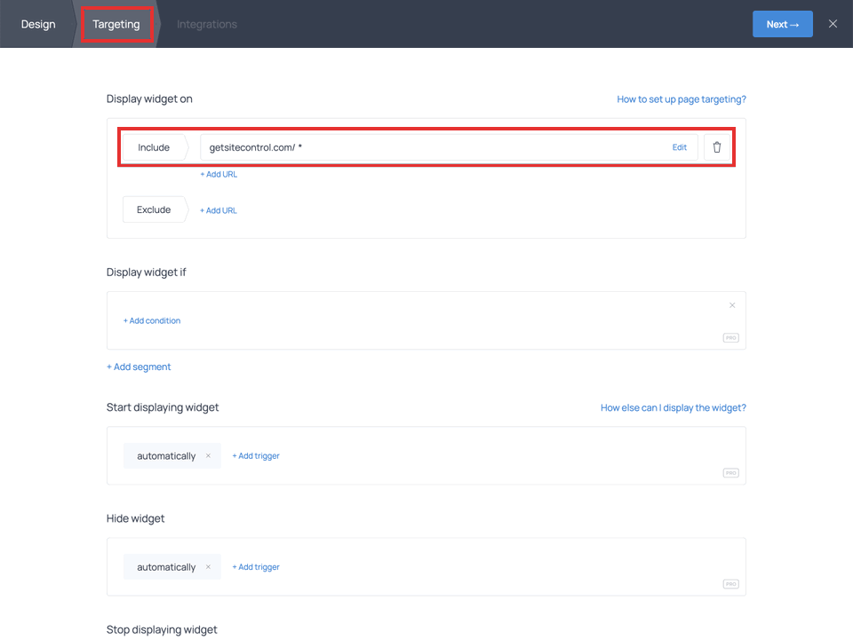 How To Embed Widgets Into The Webpage Getsitecontrol
