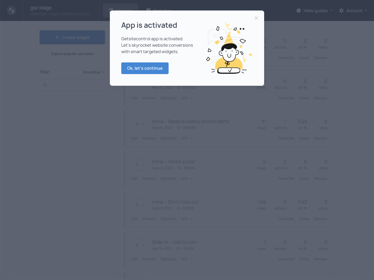 How To Install Widgets On Shopify Getsitecontrol