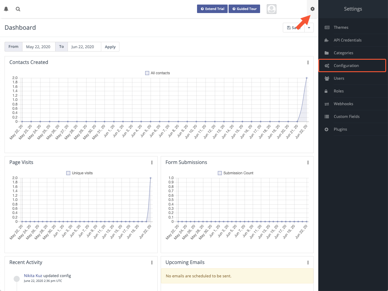 How To Integrate Widgets With Mautic Getsitecontrol