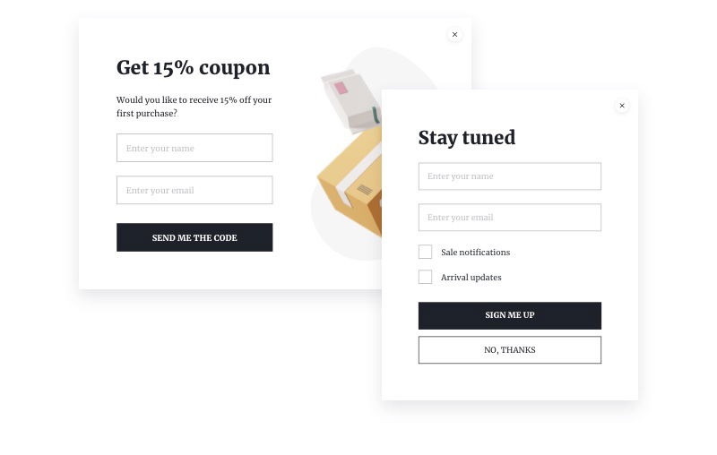 Getsitecontrol: Email Marketing Suite, Popups, Aurora Theme | Getsitecontrol