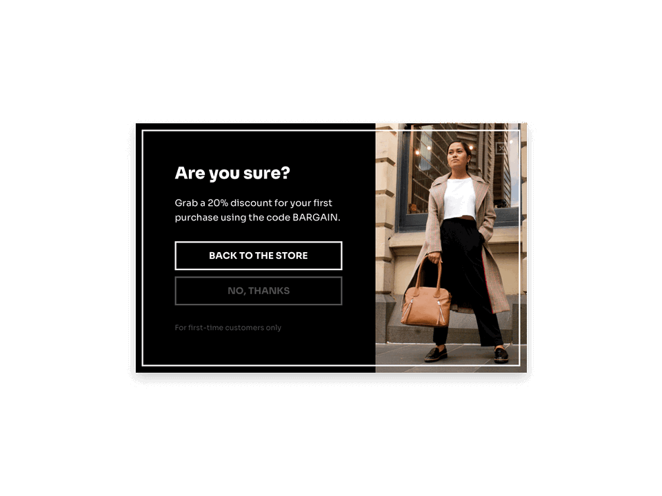 How to Add Exit-Intent Popups to Your Shopify Store (+ Templates)