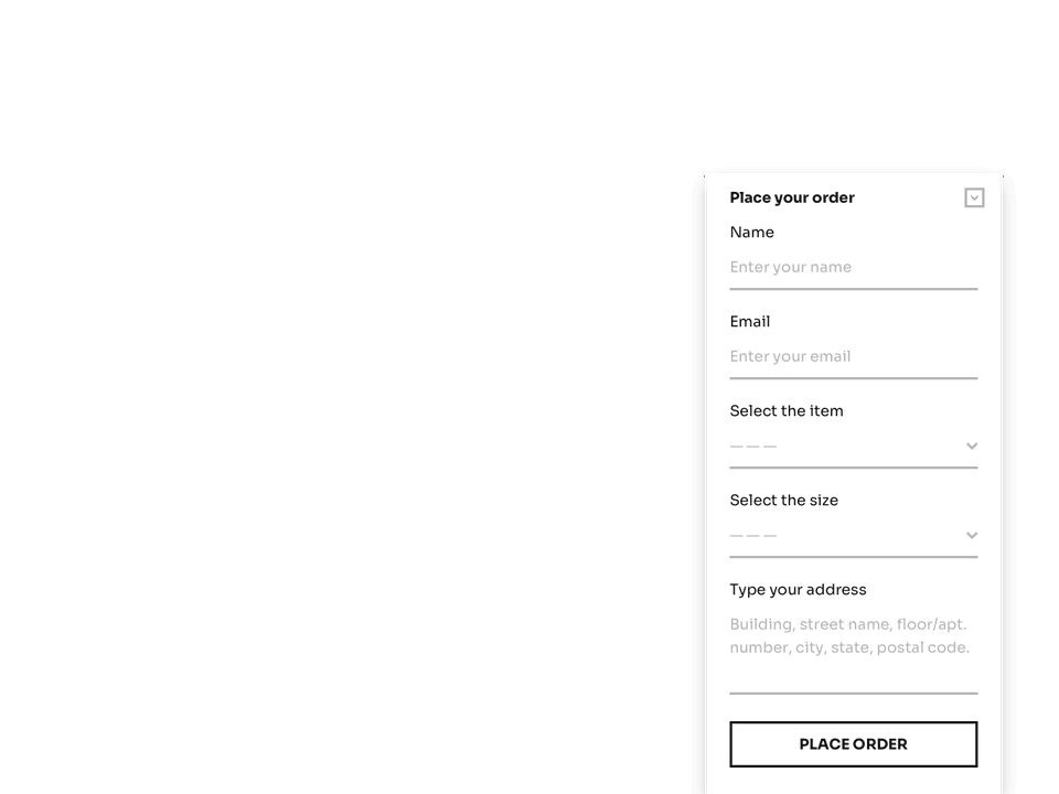 Add a Custom Online Order Form to Your Website Without Coding