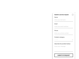 How to Create Service Request Form for Your Website — for Free