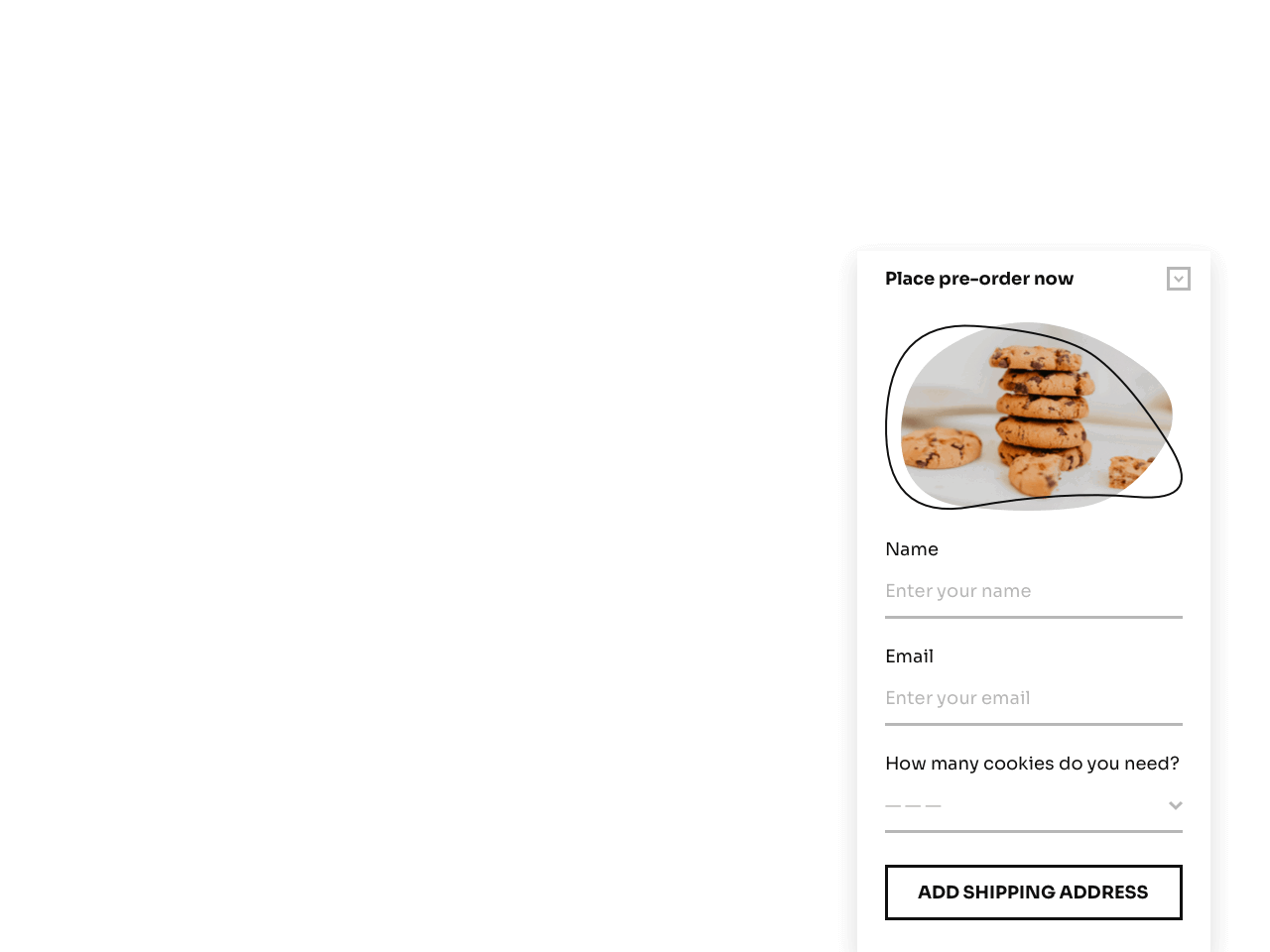 How to Create a Pre-Order Form for Your Website + Template