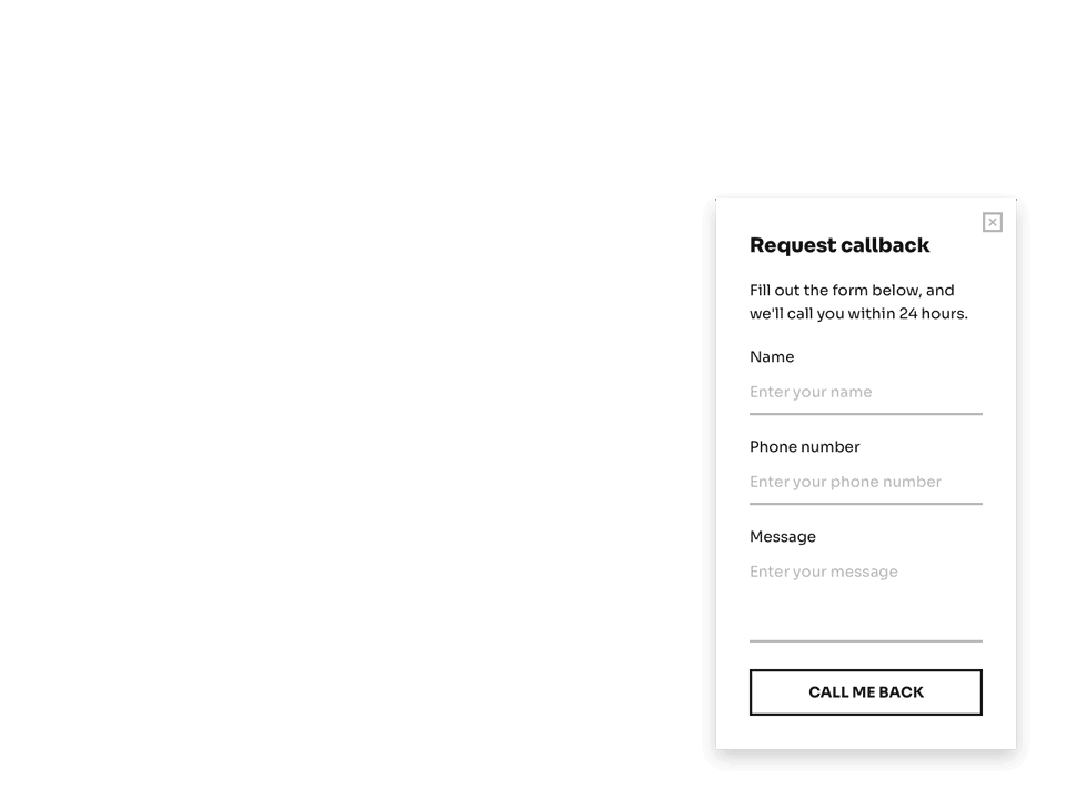 How To Add A Callback Request Form To Your Website For Free