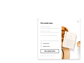 How to Create a Pre-Order Form for Your Website + Template