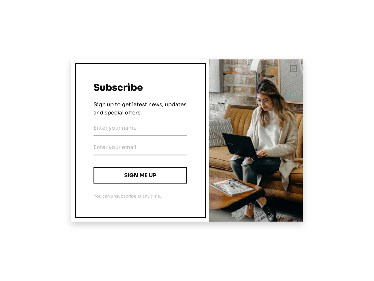 Top 10 Exit-Intent Popup Examples for Ecommerce [with Templates]