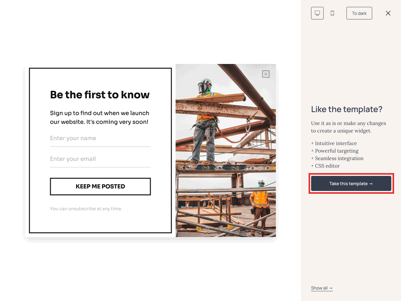 How to Add a Pop-Up Email Signup Form to Your Coming Soon Page