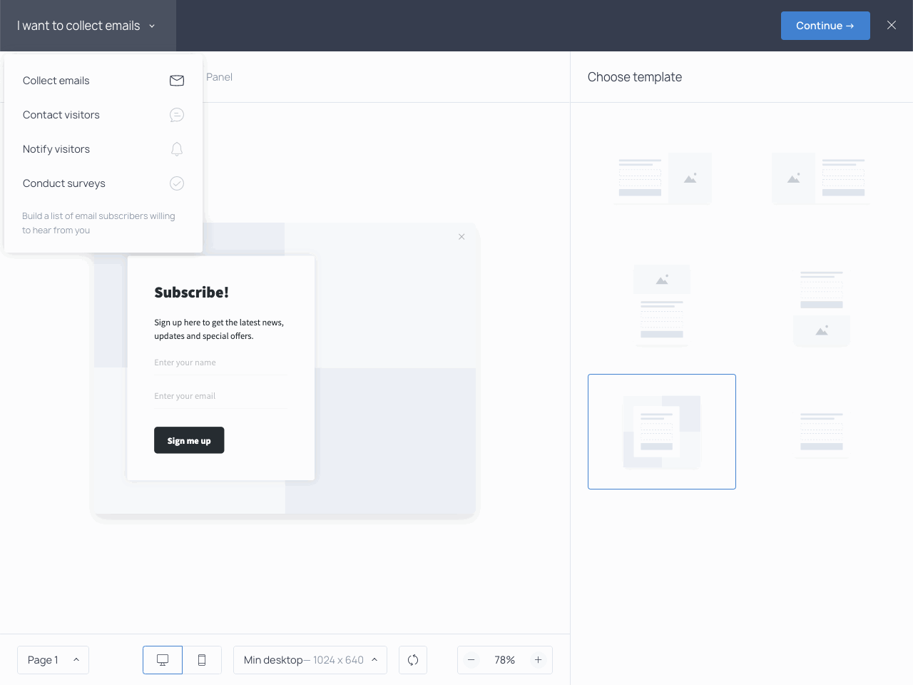 Add a Popup Email Form to Your Coming Soon Page
