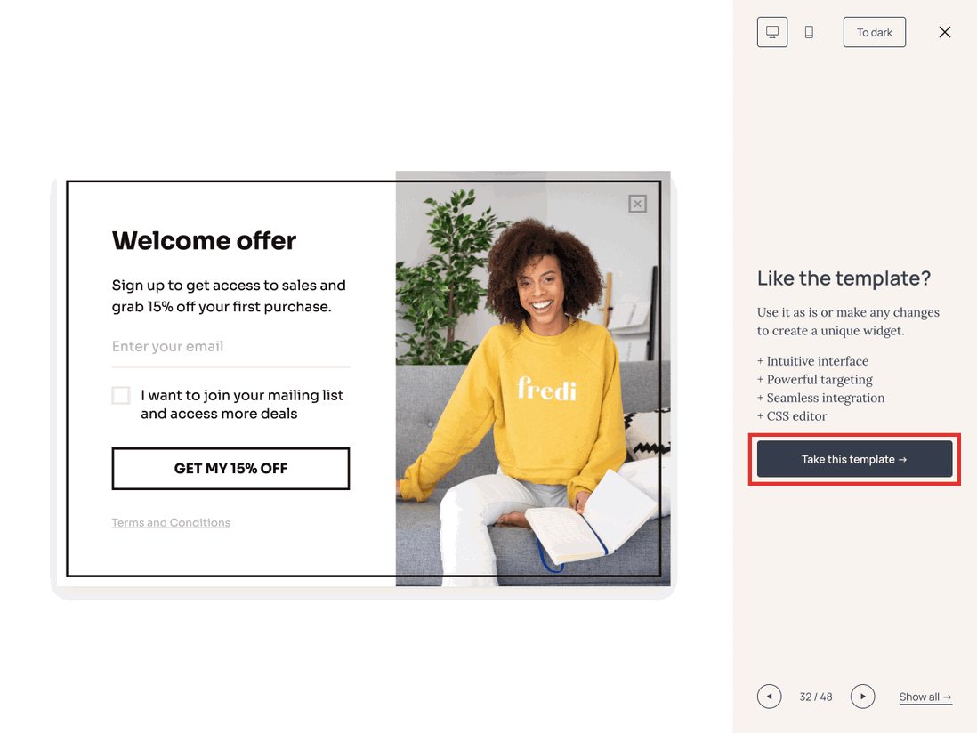 How to Add a Welcome Popup to Your Website for Free (Templates)