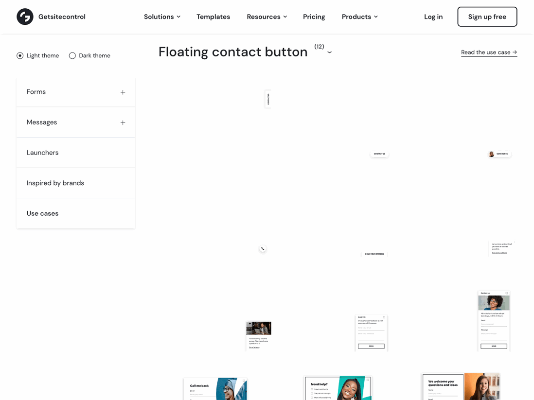How to Add a Floating Contact Us Button to Your Website