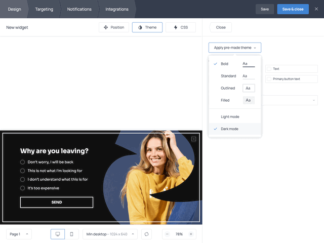 How to Create a Website Exit Survey (5 Ready-to-Use Templates)