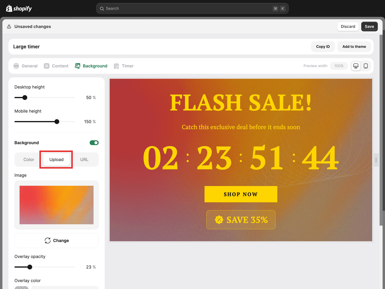 How to Add a Stylish Countdown Timer to Shopify Using a Free App