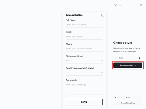 How to Add a Job Application Form to Your Website for Free