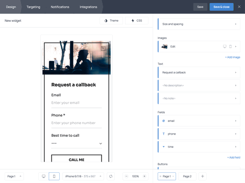 How to Add a Callback Request Form to Your Website for Free