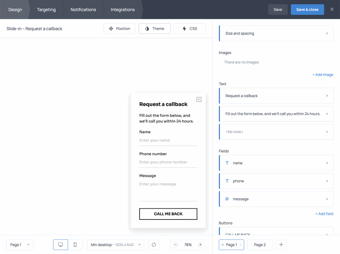 How to Add a Callback Request Form to Your Website for Free