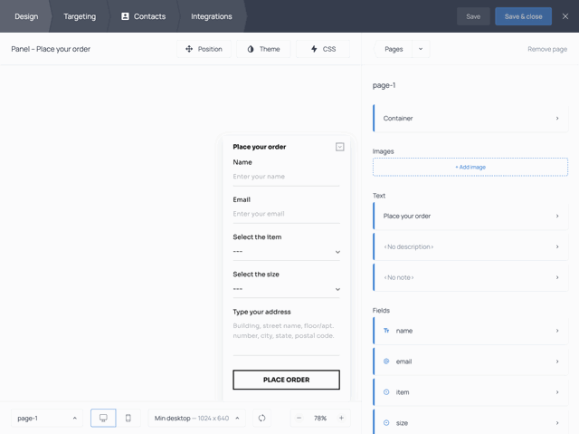 Add a Custom Online Order Form to Your Website for Free